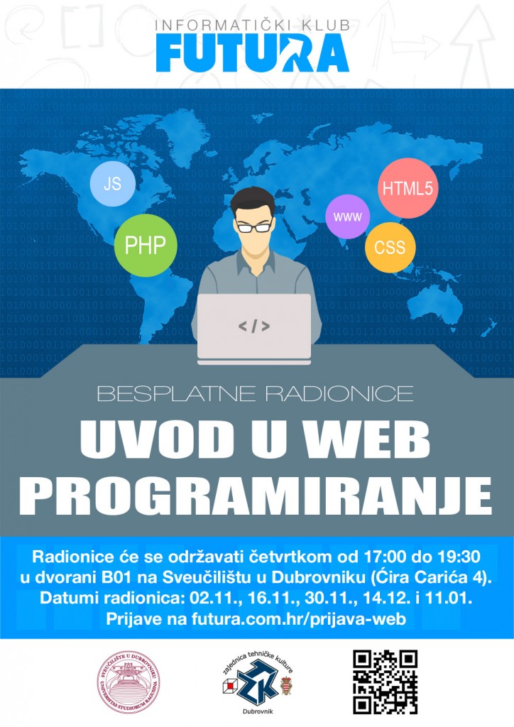 Uvod u web programiranje 2017. – 2018. « Informatički klub Futura